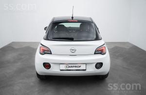 White Opel Adam 2014 in Tallinn, with an engine capacity of 1.40 L and mileage of 122 thousand km for 4499 €, photo 8 on AUTOMOTO.COM.LV