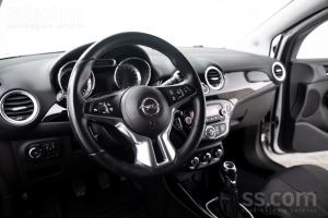 White Opel Adam 2014 in Tallinn, with an engine capacity of 1.40 L and mileage of 122 thousand km for 4499 €, photo 10 on AUTOMOTO.COM.LV