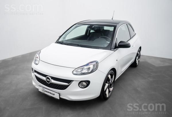 White Opel Adam 2014 in Tallinn, with an engine capacity of 1.40 L and mileage of 122 thousand km for 4499 €, photo 1 on AUTOMOTO.COM.LV