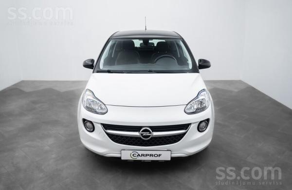 White Opel Adam 2014 in Tallinn, with an engine capacity of 1.40 L and mileage of 122 thousand km for 4499 €, photo 5 on AUTOMOTO.COM.LV