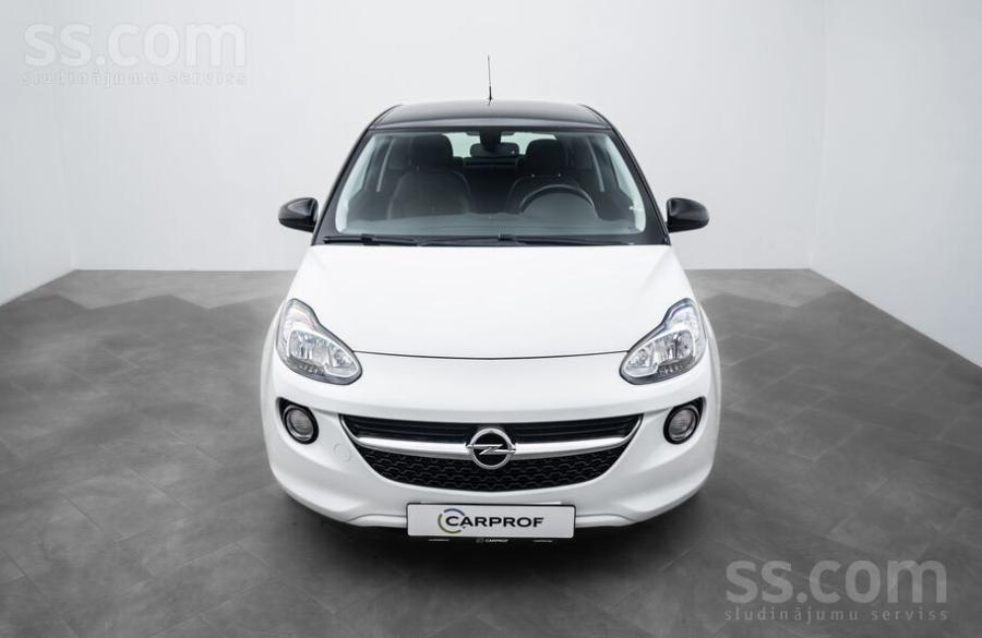 White Opel Adam 2014 in Tallinn, with an engine capacity of 1.40 L and mileage of 122 thousand km for 4499 €, photo 5 on AUTOMOTO.COM.LV