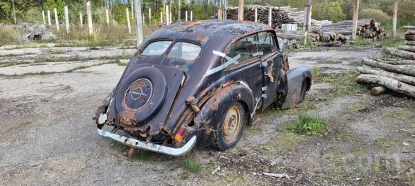 Black Opel Admiral 1938 in Balvi, with an engine capacity of 1.00 L and mileage of 55 thousand km for 500 €, photo 1 on AUTOMOTO.COM.LV