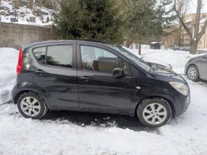 Black Opel Agila 2008 in Vilnius, with an engine capacity of 1.24 L and mileage of 58 thousand km for 3100 €, photo 4 on AUTOMOTO.COM.LV