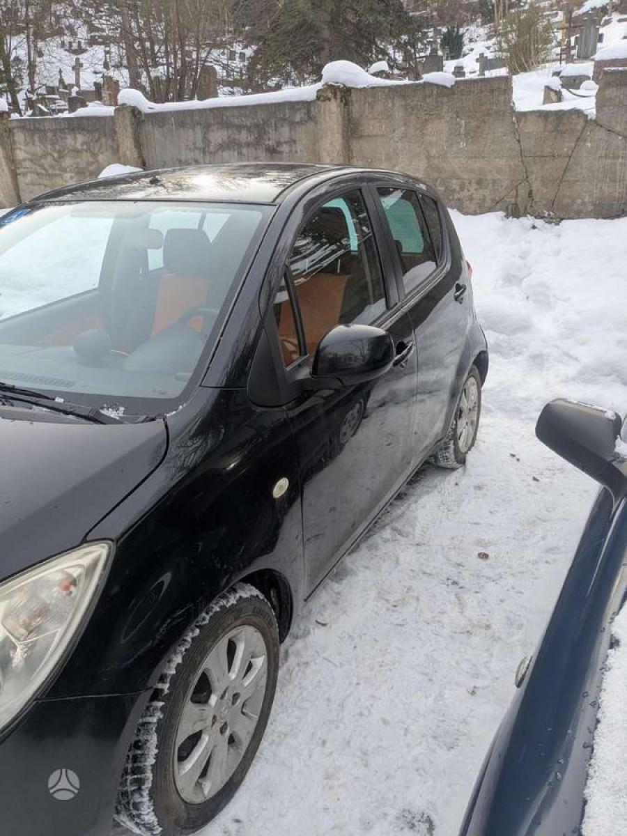 Black Opel Agila 2008 in Vilnius, with an engine capacity of 1.24 L and mileage of 58 thousand km for 3100 €, photo 7 on AUTOMOTO.COM.LV