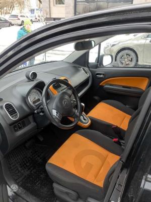 Black Opel Agila 2008 in Vilnius, with an engine capacity of 1.24 L and mileage of 58 thousand km for 3100 €, photo 11 on AUTOMOTO.COM.LV
