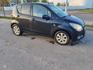 Black Opel Agila 2009 in Klaipeda, with an engine capacity of 1.20 L and mileage of 212 thousand km for 1650 €, photo 4 on AUTOMOTO.COM.LV