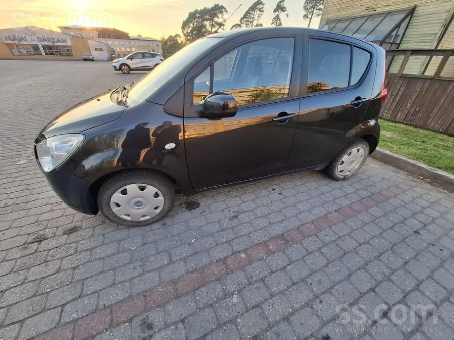 Melns Opel Agila 2009 Ventspils, ar dzinēja tilpumu 1.00 L un nobraukumu 190 tūkst. km par 1500 €, foto 3 vietnē AUTOMOTO.COM.LV