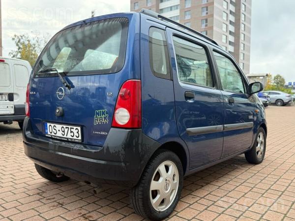 Zils Opel Agila 2003 Rīga, ar dzinēja tilpumu 1.20 L un nobraukumu 0 tūkst. km par 2000 €, foto 10 vietnē AUTOMOTO.COM.LV