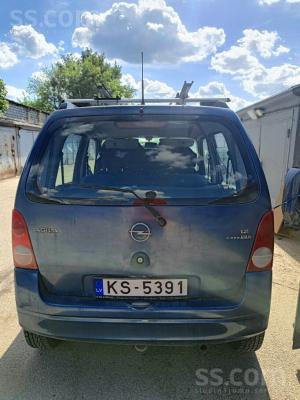 Zils Opel Agila 2004 Rīga, ar dzinēja tilpumu 1.20 L un nobraukumu 231 tūkst. km par 700 €, foto 3 vietnē AUTOMOTO.COM.LV