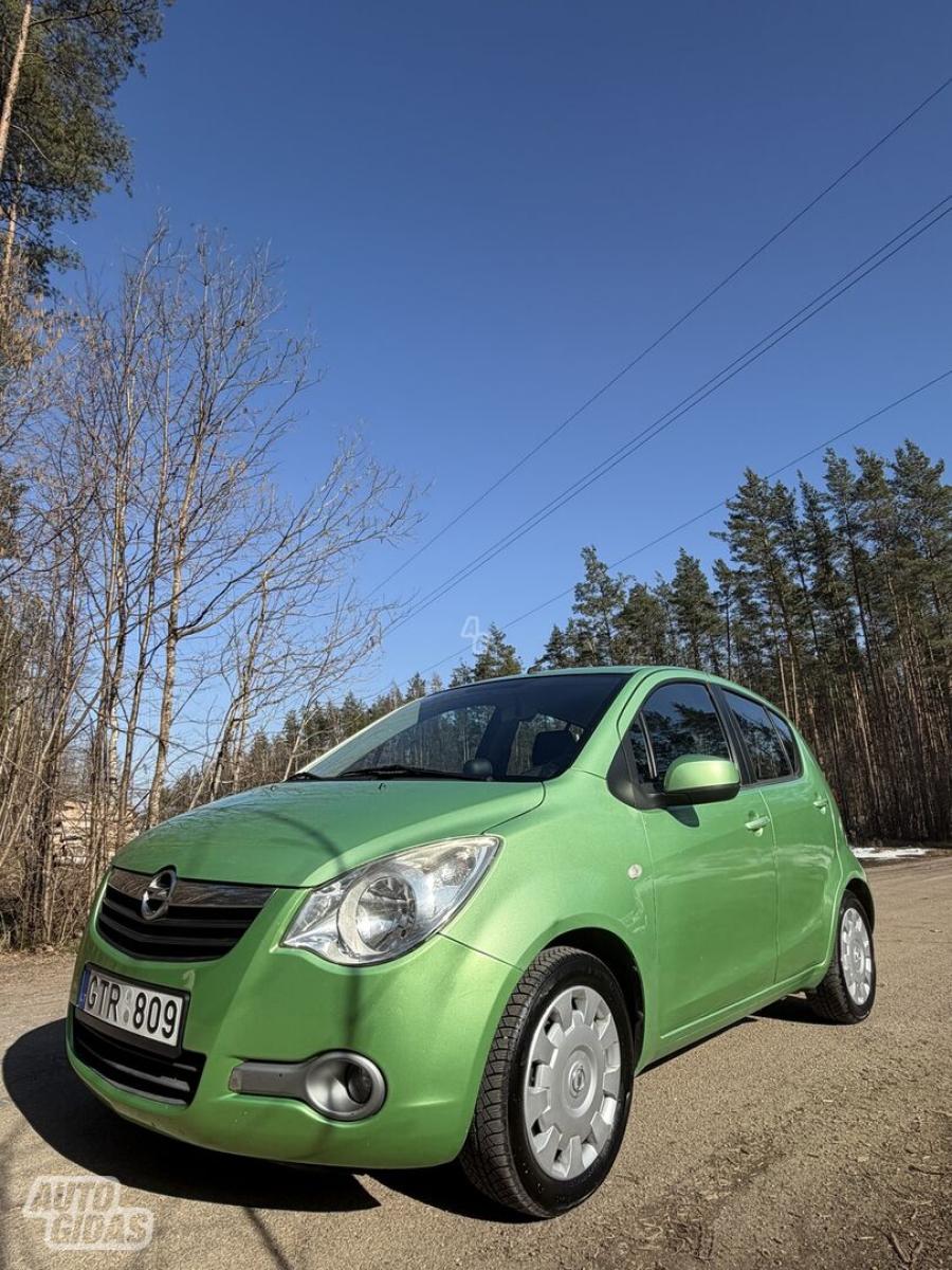 Zaļš Opel Agila 2009 Viļņa, ar dzinēja tilpumu 1.20 L un nobraukumu 123 tūkst. km par 1499 €, foto 1 vietnē AUTOMOTO.COM.LV