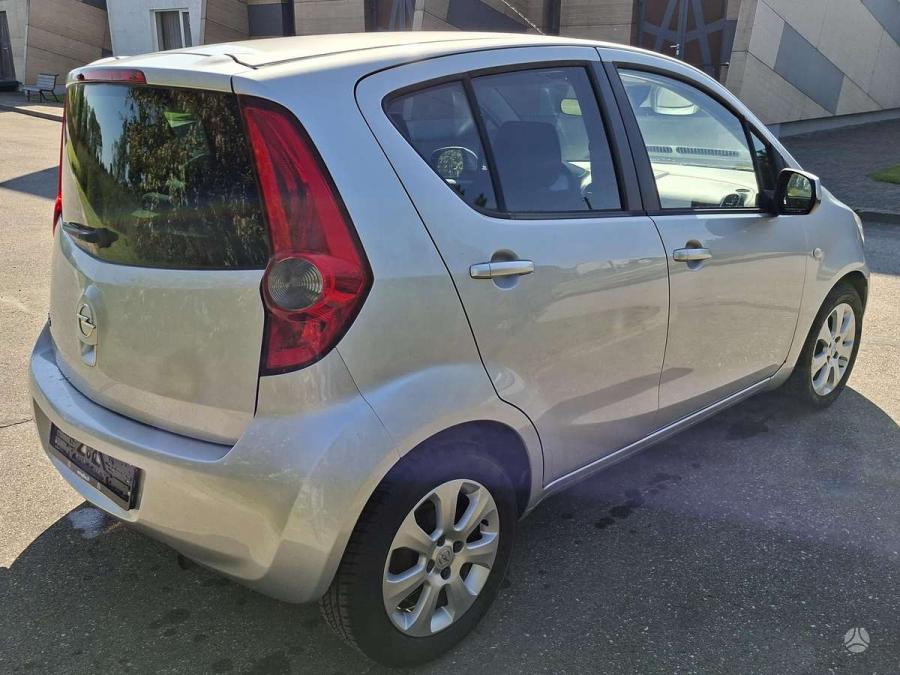 Pelēks Opel Agila 2010 Ukmergė, ar dzinēja tilpumu 1.23 L un nobraukumu 86 tūkst. km par 3750 €, foto 4 vietnē AUTOMOTO.COM.LV