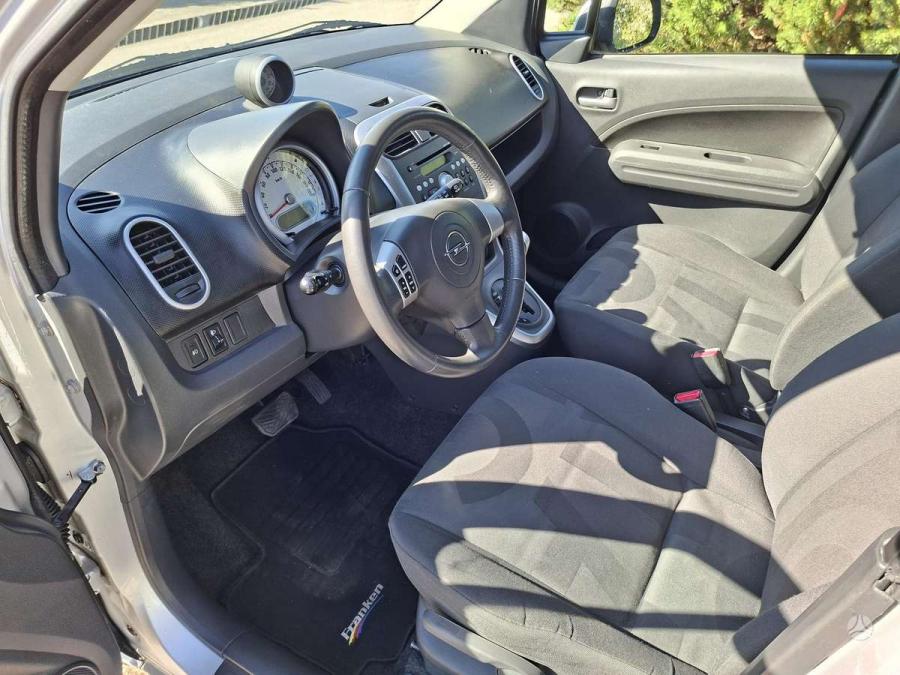 Pelēks Opel Agila 2010 Ukmergė, ar dzinēja tilpumu 1.23 L un nobraukumu 86 tūkst. km par 3750 €, foto 8 vietnē AUTOMOTO.COM.LV