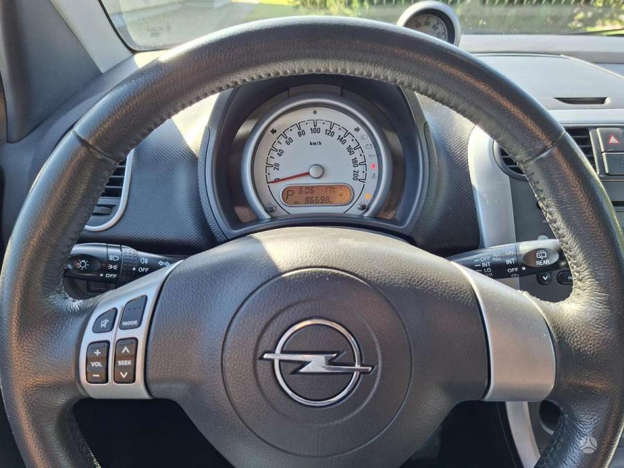 Pelēks Opel Agila 2010 Ukmergė, ar dzinēja tilpumu 1.23 L un nobraukumu 86 tūkst. km par 3750 €, foto 9 vietnē AUTOMOTO.COM.LV