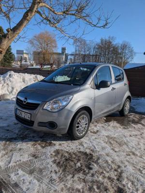 Pelēks Opel Agila 2010 Kretinga, ar dzinēja tilpumu 1.00 L un nobraukumu 108 tūkst. km par 1500 €, foto  vietnē AUTOMOTO.COM.LV