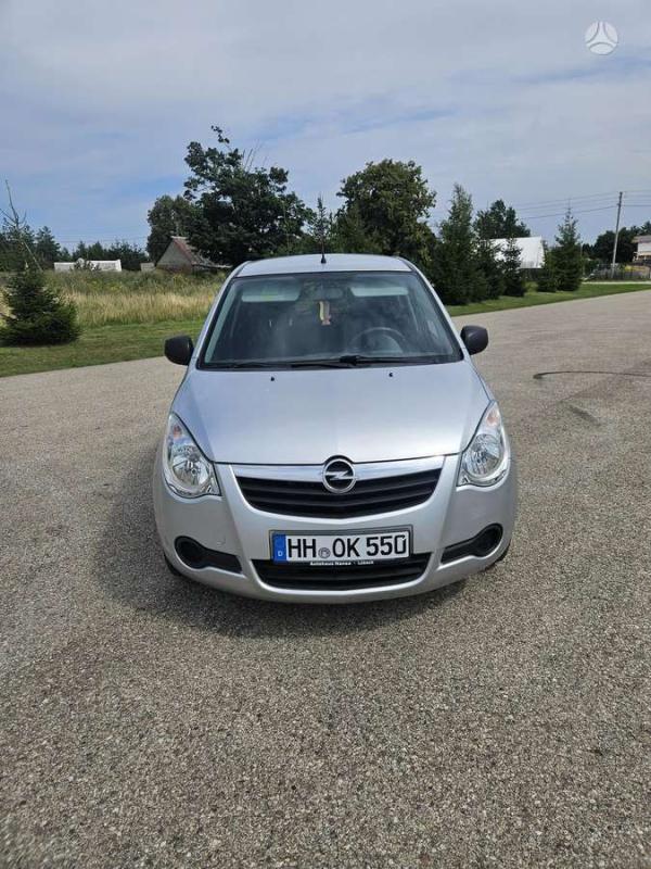 Grey Opel Agila 2009 in Marijampole, with an engine capacity of 1.00 L and mileage of 77 thousand km for 2300 €, photo 2 on AUTOMOTO.COM.LV