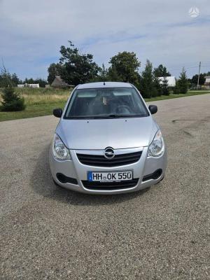 Grey Opel Agila 2009 in Marijampole, with an engine capacity of 1.00 L and mileage of 77 thousand km for 2300 €, photo 3 on AUTOMOTO.COM.LV