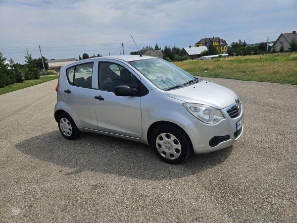Grey Opel Agila 2009 in Marijampole, with an engine capacity of 1.00 L and mileage of 77 thousand km for 2300 €, photo 3 on AUTOMOTO.COM.LV