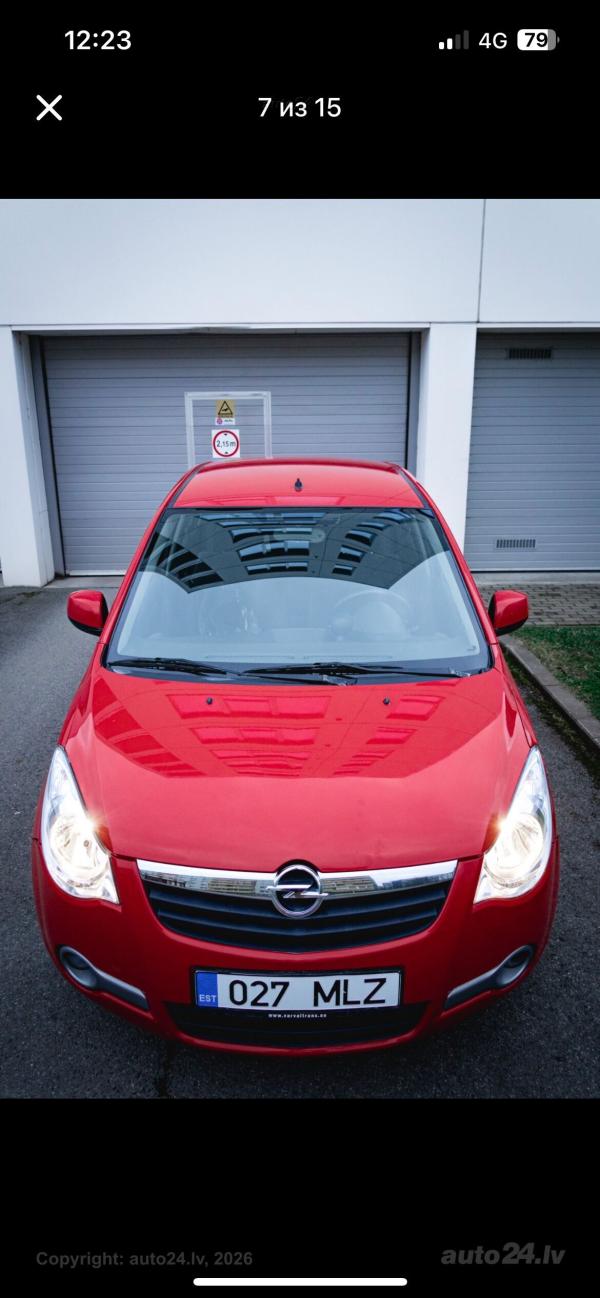 Opel Agila 2008 Tallina, ar dzinēja tilpumu 1.20 L un nobraukumu 125 tūkst. km par 1600 €, foto 2 vietnē AUTOMOTO.COM.LV