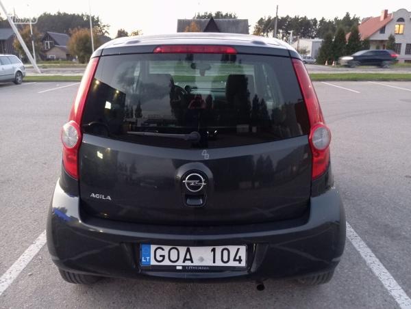 Opel Agila 2008 in Pabrade, with an engine capacity of 1.20 L and mileage of 130 thousand km for 1000 €, photo 7 on AUTOMOTO.COM.LV