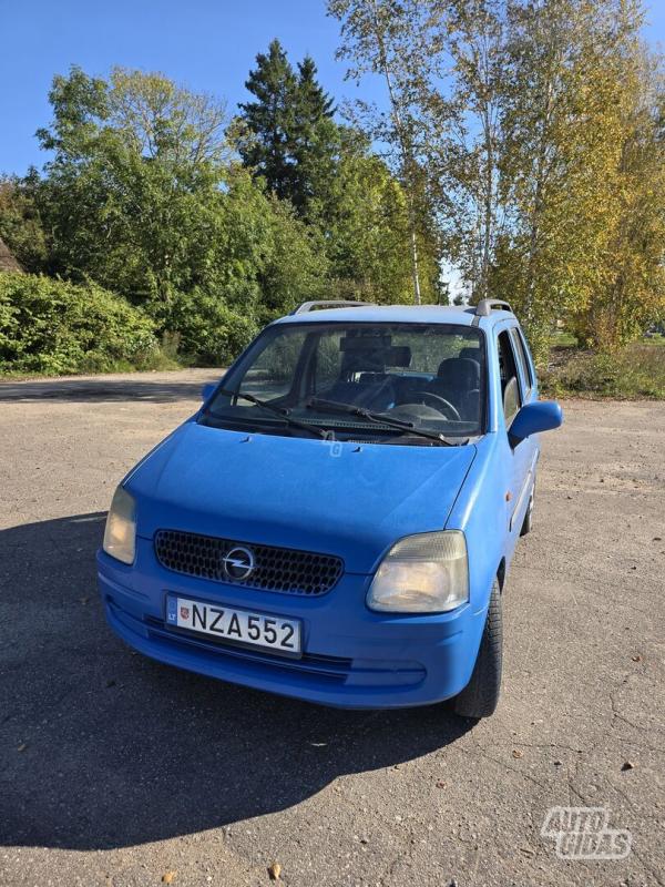 Опель Агила 2002 в Шяуляй, объемом двигателя 1.20 л и пробегом 210 тыс. км за 899 €, фото 1 на AUTOMOTO.COM.LV