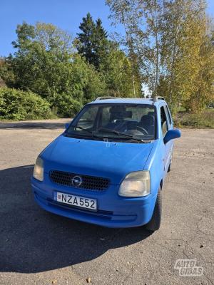 Opel Agila 2002 Šauļi, ar dzinēja tilpumu 1.20 L un nobraukumu 210 tūkst. km par 899 €, foto  vietnē AUTOMOTO.COM.LV