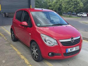 Red Opel Agila 2008 in Vilnius, with an engine capacity of 1.25 L and mileage of 250 thousand km for 1350 €, photo  on AUTOMOTO.COM.LV