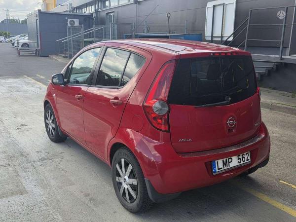 Sarkans Opel Agila 2008 Viļņa, ar dzinēja tilpumu 1.25 L un nobraukumu 250 tūkst. km par 1350 €, foto 3 vietnē AUTOMOTO.COM.LV