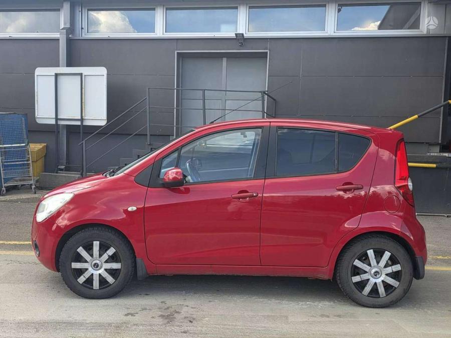 Sarkans Opel Agila 2008 Viļņa, ar dzinēja tilpumu 1.25 L un nobraukumu 250 tūkst. km par 1350 €, foto 7 vietnē AUTOMOTO.COM.LV