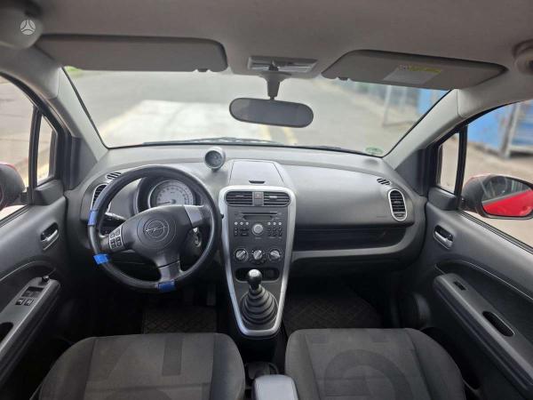 Sarkans Opel Agila 2008 Viļņa, ar dzinēja tilpumu 1.25 L un nobraukumu 250 tūkst. km par 1350 €, foto 7 vietnē AUTOMOTO.COM.LV