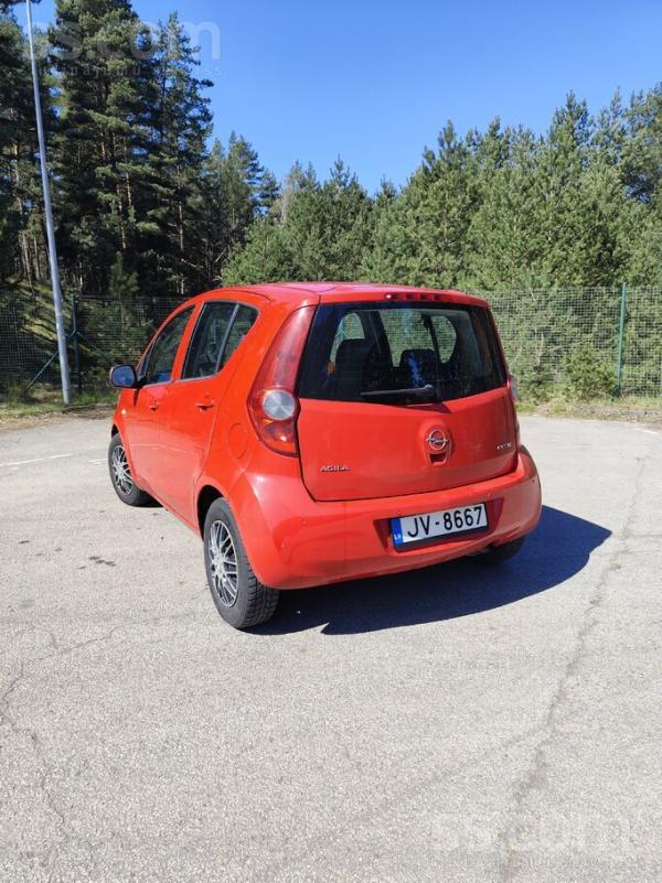 Red Opel Agila 2009 in Ventspils, with an engine capacity of 1.00 L and mileage of 132 thousand km for 2500 €, photo 4 on AUTOMOTO.COM.LV