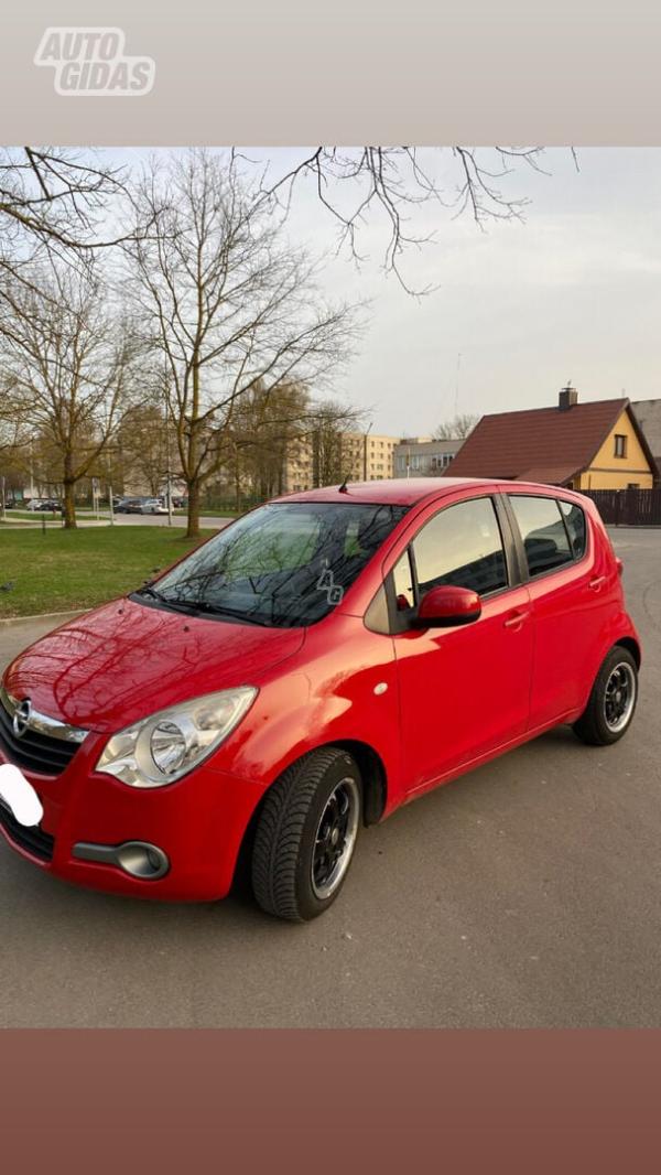 Sarkans Opel Agila 2009 Radviliškis, ar dzinēja tilpumu 1.30 L un nobraukumu 173 tūkst. km par 2700 €, foto 1 vietnē AUTOMOTO.COM.LV