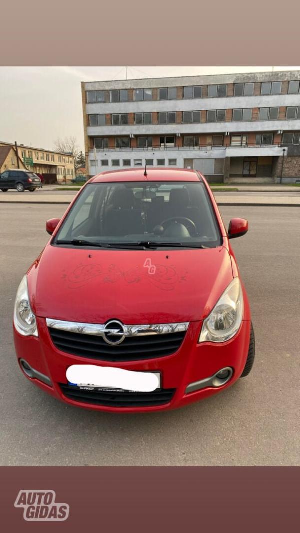 Red Opel Agila 2009 in Radviliskis, with an engine capacity of 1.30 L and mileage of 173 thousand km for 2700 €, photo 5 on AUTOMOTO.COM.LV