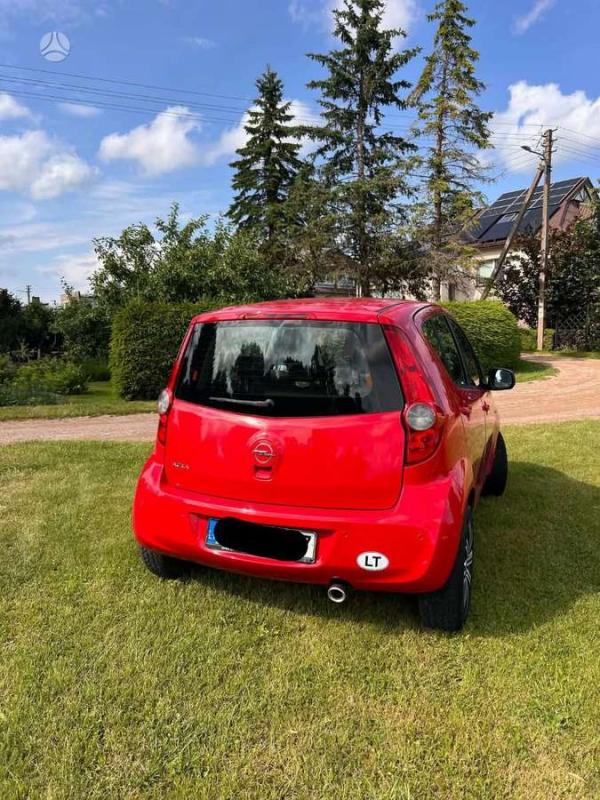 Red Opel Agila 2009 in Taurage, with an engine capacity of 1.23 L and mileage of 136 thousand km for 1100 €, photo 2 on AUTOMOTO.COM.LV