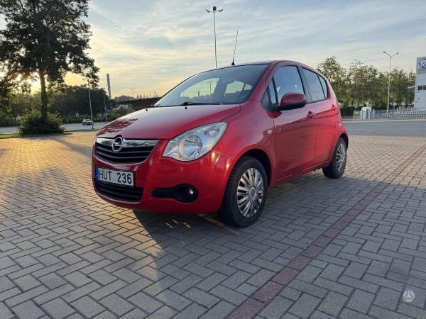 Sarkans Opel Agila 2009 Kauņa, ar dzinēja tilpumu 1.24 L un nobraukumu 146 tūkst. km par 2650 €, foto 1 vietnē AUTOMOTO.COM.LV