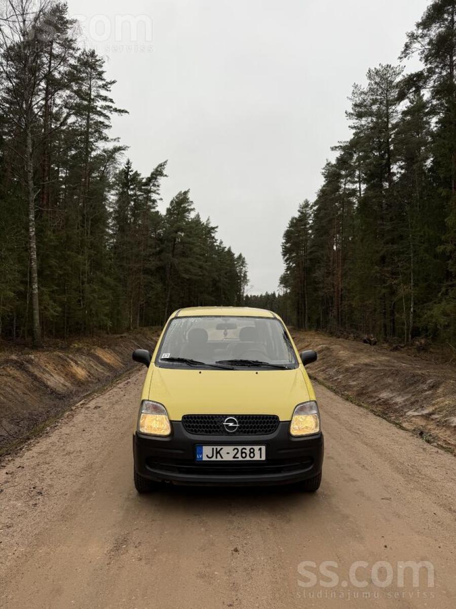 Dzeltens Opel Agila 2003 Jelgava, ar dzinēja tilpumu 1.00 L un nobraukumu 94 tūkst. km par 1300 €, foto 1 vietnē AUTOMOTO.COM.LV