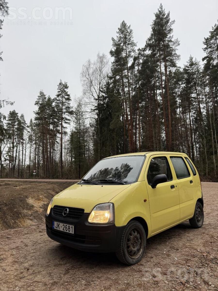 Dzeltens Opel Agila 2003 Jelgava, ar dzinēja tilpumu 1.00 L un nobraukumu 94 tūkst. km par 1300 €, foto 4 vietnē AUTOMOTO.COM.LV