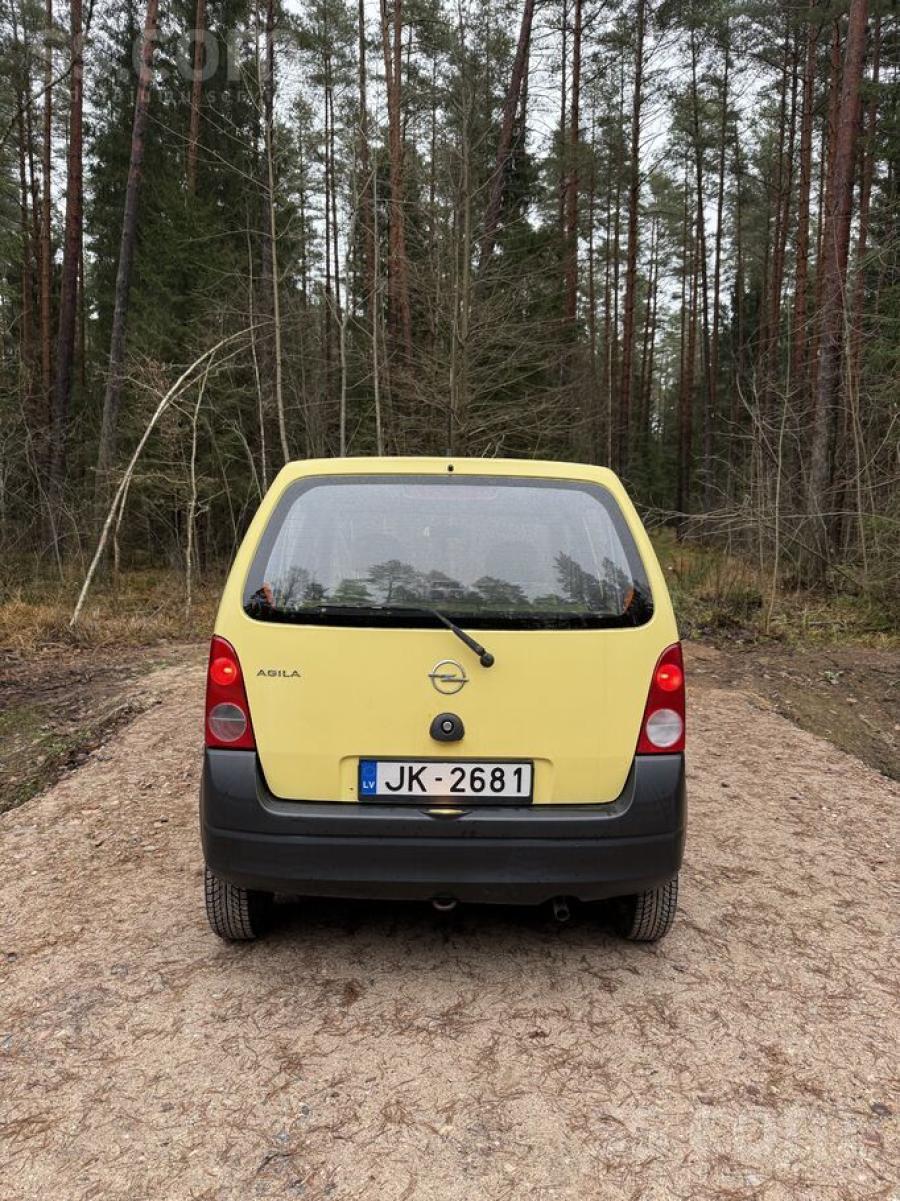 Dzeltens Opel Agila 2003 Jelgava, ar dzinēja tilpumu 1.00 L un nobraukumu 94 tūkst. km par 1300 €, foto 16 vietnē AUTOMOTO.COM.LV