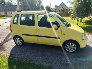 Yellow Opel Agila 2004 in Siauliai, with an engine capacity of 1.25 L and mileage of 312 thousand km for 1500 €, photo 4 on AUTOMOTO.COM.LV