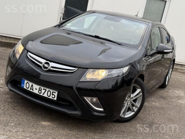 Black Opel Ampera 2012 in Riga, with an engine capacity of 1.40 L and mileage of 0 thousand km for 6370 €, photo 2 on AUTOMOTO.COM.LV