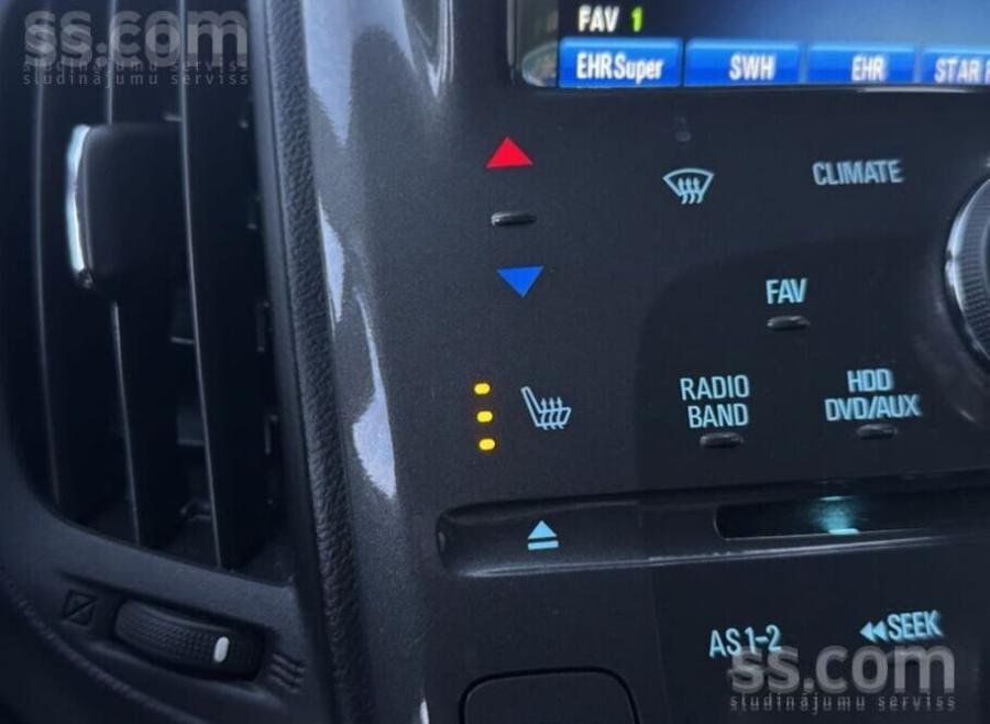 Black Opel Ampera 2013 in Riga, with an engine capacity of 1.40 L and mileage of 227 thousand km for 5650 €, photo 15 on AUTOMOTO.COM.LV