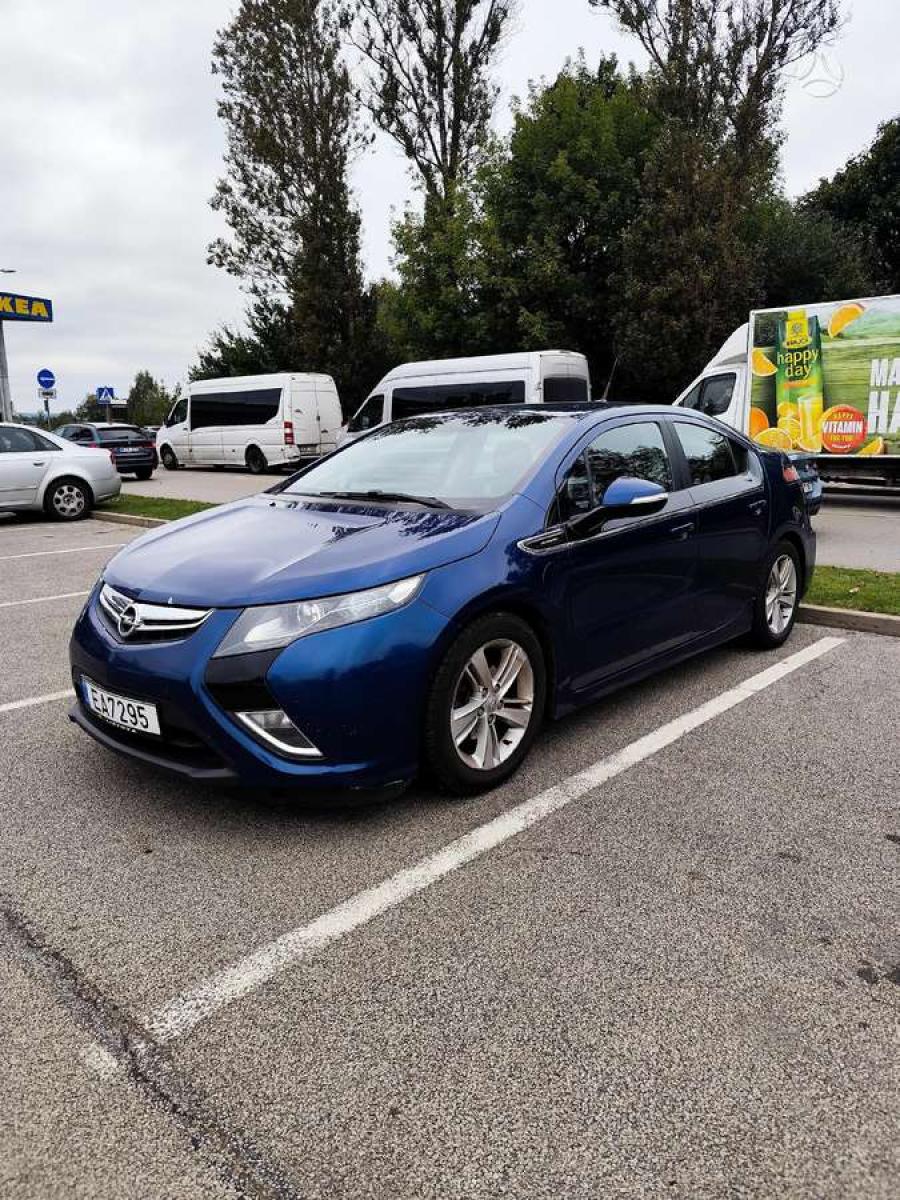 Zils Opel Ampera 2012 Viļņa, ar dzinēja tilpumu 1.40 L un nobraukumu 226 tūkst. km par 5800 €, foto 4 vietnē AUTOMOTO.COM.LV