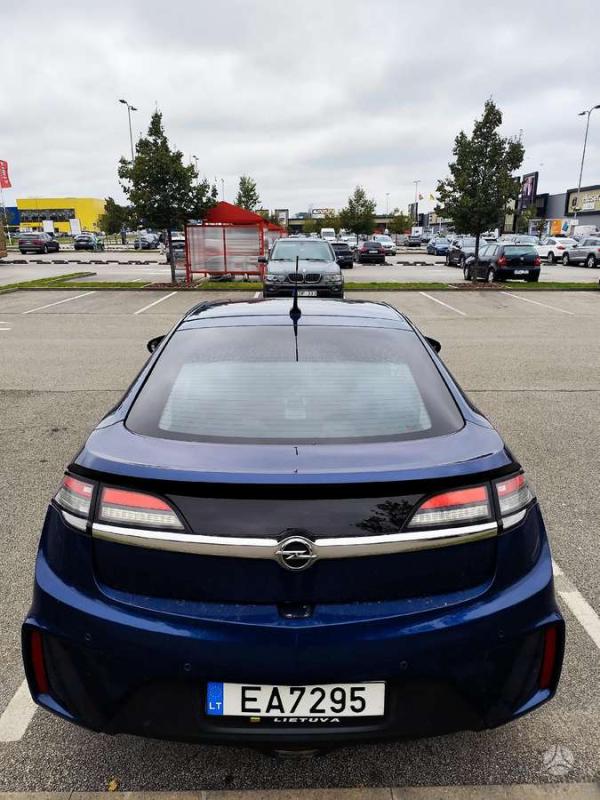 Zils Opel Ampera 2012 Viļņa, ar dzinēja tilpumu 1.40 L un nobraukumu 226 tūkst. km par 5800 €, foto 5 vietnē AUTOMOTO.COM.LV