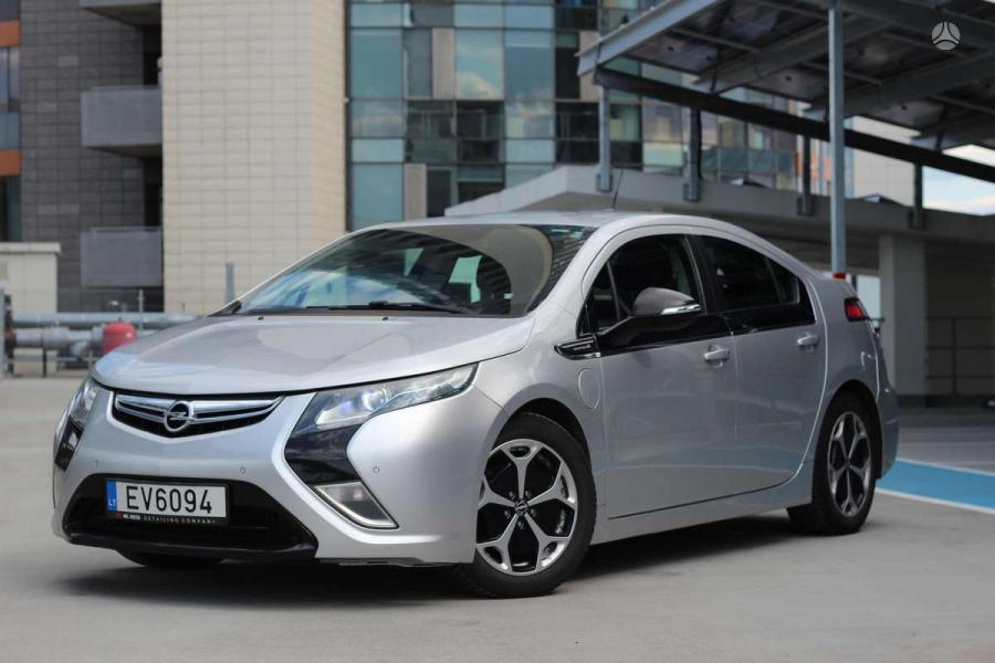 Pelēks Opel Ampera 2012 Viļņa, ar dzinēja tilpumu 1.40 L un nobraukumu 242 tūkst. km par 6100 €, foto 6 vietnē AUTOMOTO.COM.LV
