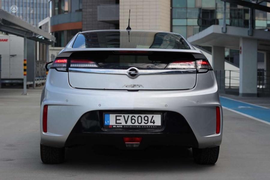 Pelēks Opel Ampera 2012 Viļņa, ar dzinēja tilpumu 1.40 L un nobraukumu 242 tūkst. km par 6100 €, foto 9 vietnē AUTOMOTO.COM.LV