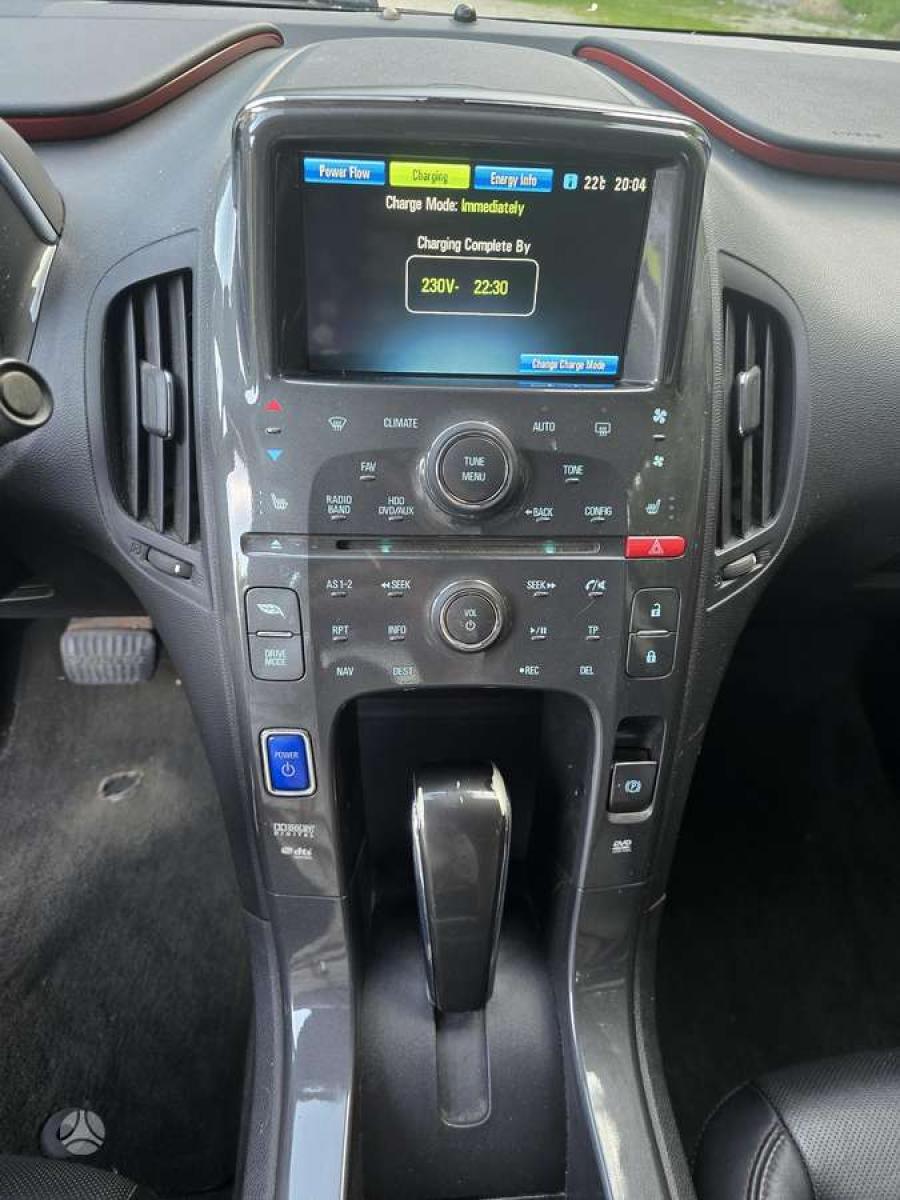 Grey Opel Ampera 2012 in Jurbarkas, with an engine capacity of 1.40 L and mileage of 261 thousand km for 2900 €, photo 19 on AUTOMOTO.COM.LV