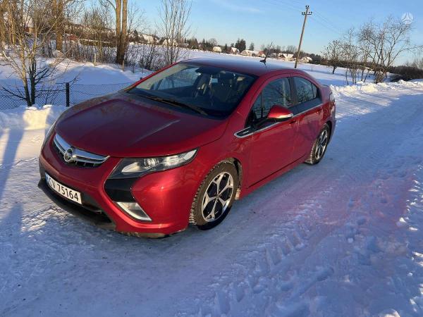Sarkans Opel Ampera 2012 Gargždai, ar dzinēja tilpumu 1.40 L un nobraukumu 153 tūkst. km par 4500 €, foto 1 vietnē AUTOMOTO.COM.LV