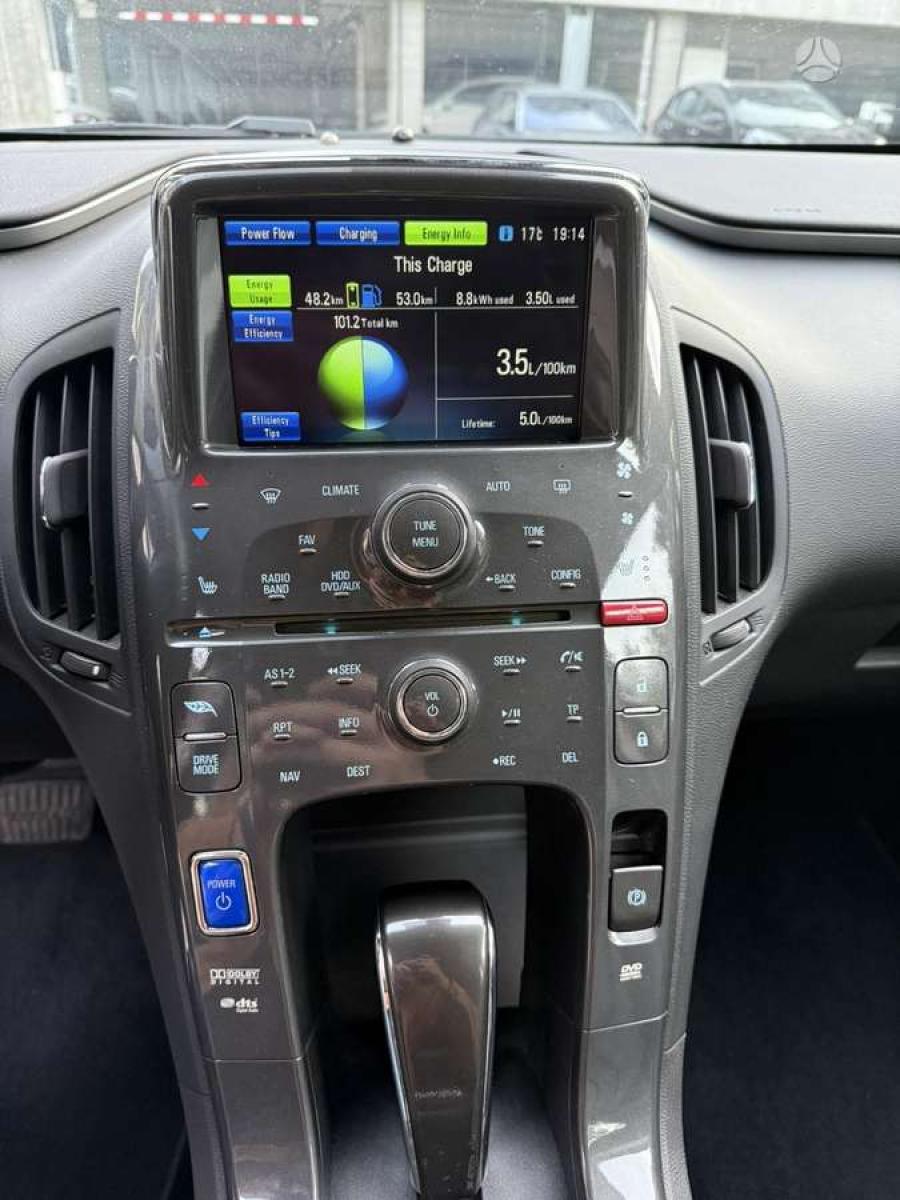 Balts Opel Ampera 2012 Viļņa, ar dzinēja tilpumu 1.40 L un nobraukumu 267 tūkst. km par 5900 €, foto 14 vietnē AUTOMOTO.COM.LV