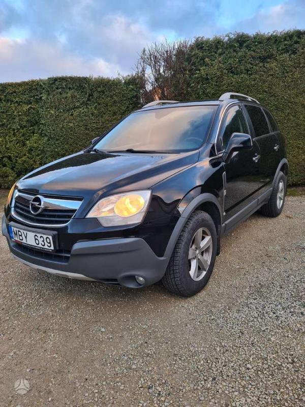 Melns Opel Antara 2007 Plungė, ar dzinēja tilpumu 2.00 L un nobraukumu 287 tūkst. km par 3650 €, foto 3 vietnē AUTOMOTO.COM.LV