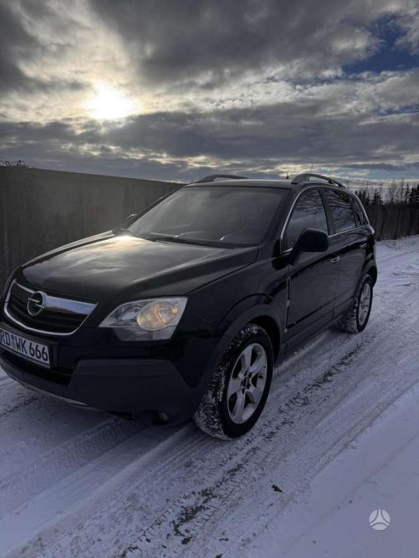 Melns Opel Antara 2007 Vilkaviškis, ar dzinēja tilpumu 1.99 L un nobraukumu 472 tūkst. km par 2900 €, foto 1 vietnē AUTOMOTO.COM.LV