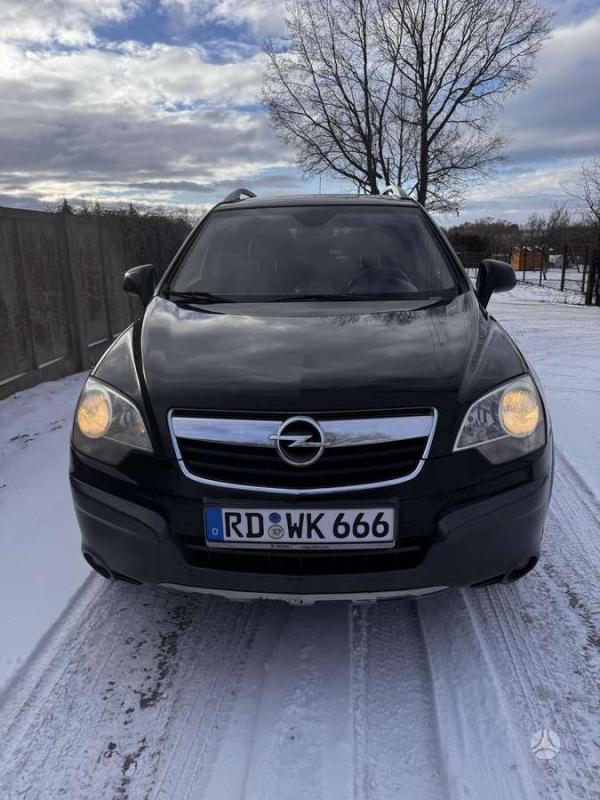 Melns Opel Antara 2007 Vilkaviškis, ar dzinēja tilpumu 1.99 L un nobraukumu 472 tūkst. km par 2900 €, foto 2 vietnē AUTOMOTO.COM.LV